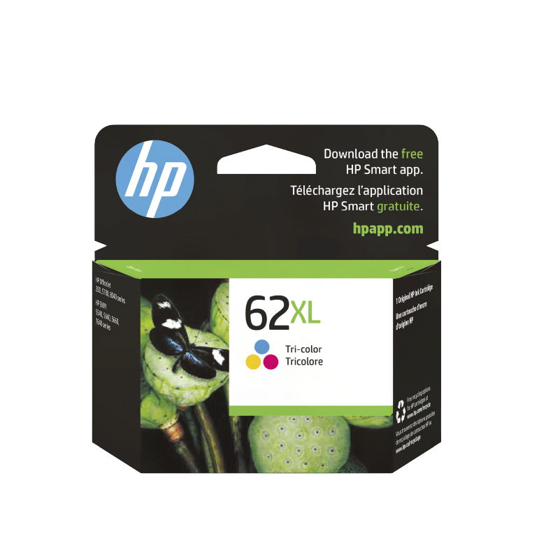 HP NO.62XL 62XL 原廠墨水匣 彩色 Envy 5640 OJ5740 OJ250 - 浩昇科技